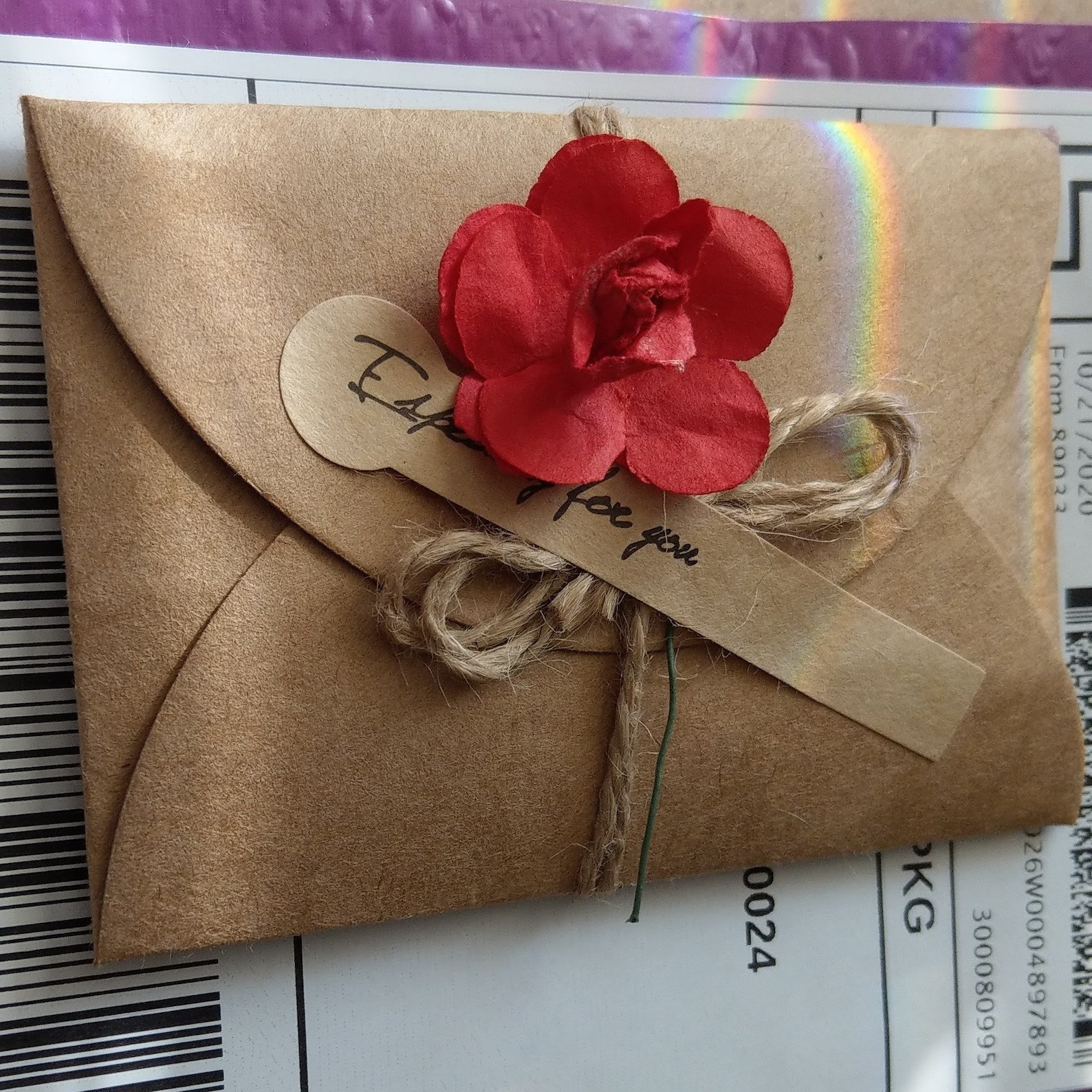 Flower Greeting Cards Envelopes| Hand-made Anniversary/birthday Gift ...