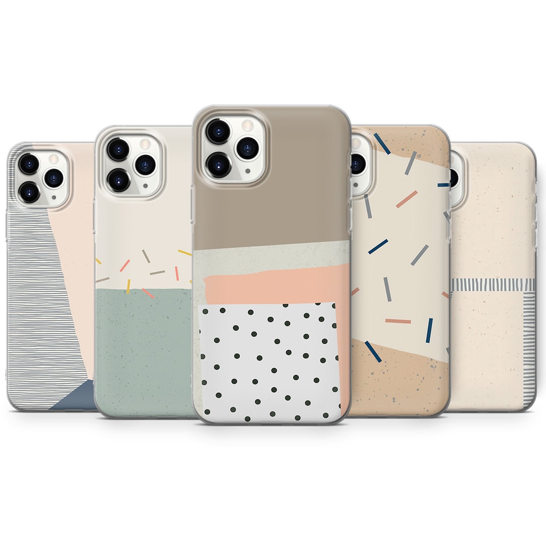 Modern Art Minimalist Abstract Phone Case Cover for iPhone 16 Pro Max ...