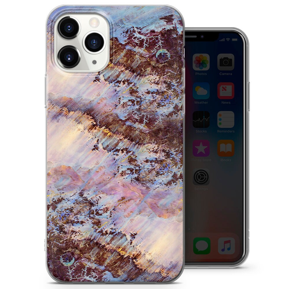 Earth Patterns Phone Case Cover Design for iPhone 14 Pro, 13, 12, 11 ...