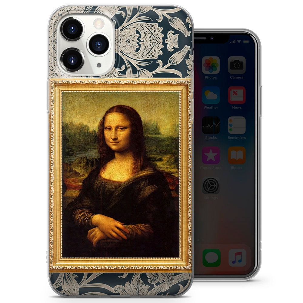 Mona Lisa Leonardo Da Vinci Phone Case Cover for iPhone 16 Pro Max, 15 ...
