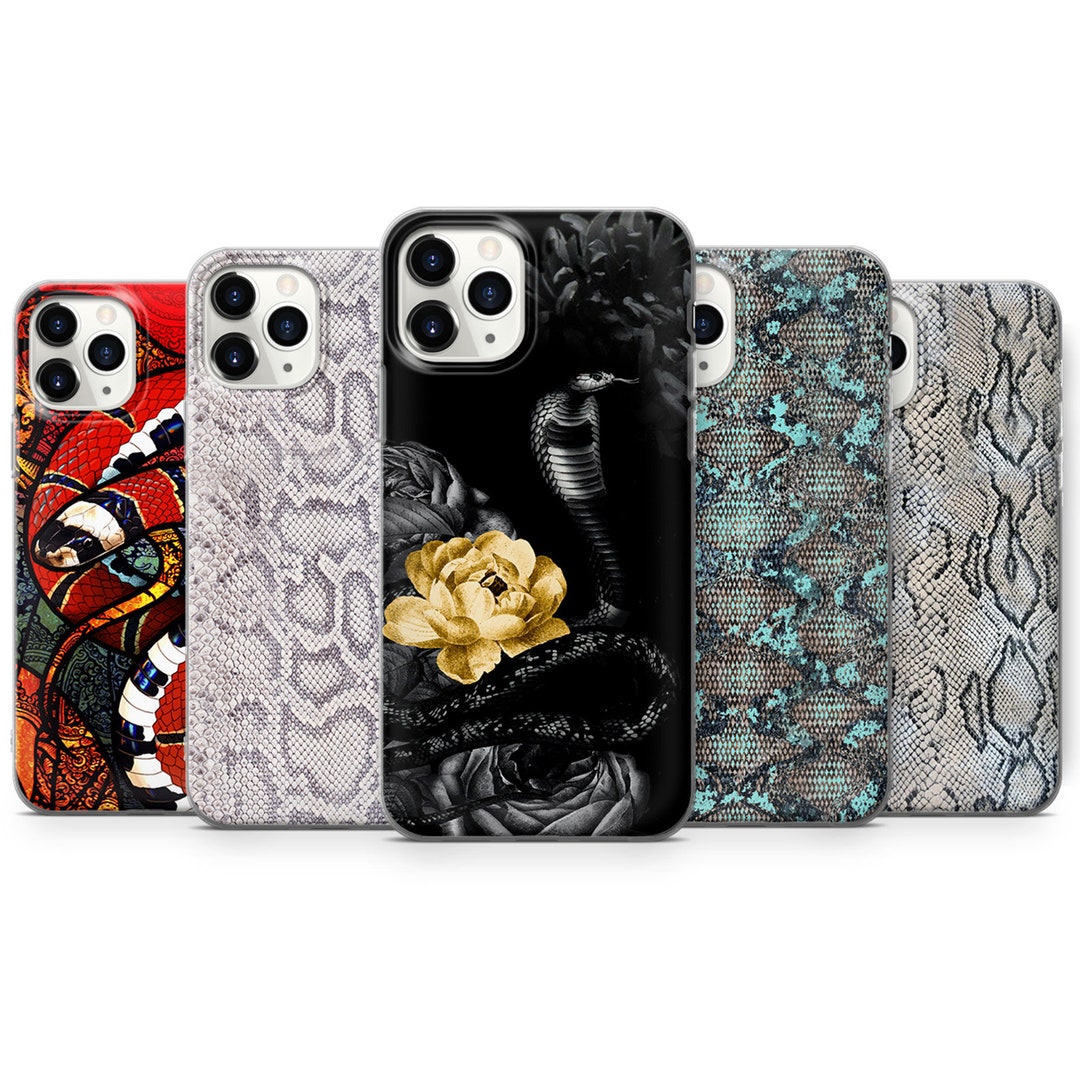 Snake Skin Python Pattern Nature Phone Case for iPhone 17, 16 Pro Max ...