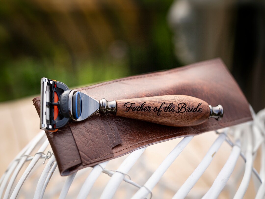 Hand Turned Razor, Custom Wooden Razor, Men's Wood Razor, Engraved ...