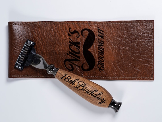 Custom Wooden Razor Hand Turned Razor Engraved Razor | Etsy