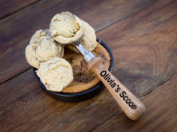 Personalised Ice Cream Scoop Baking Gift Wooden Scoops Wood Handled Ice Cream Spoon Ice Cream Lover Gift Custom Ice Cream Scoop Etsy Ireland