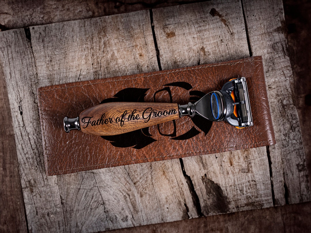 Custom Wooden Razor, Hand Turned Razor, Engraved Razor, Grooming Kit ...