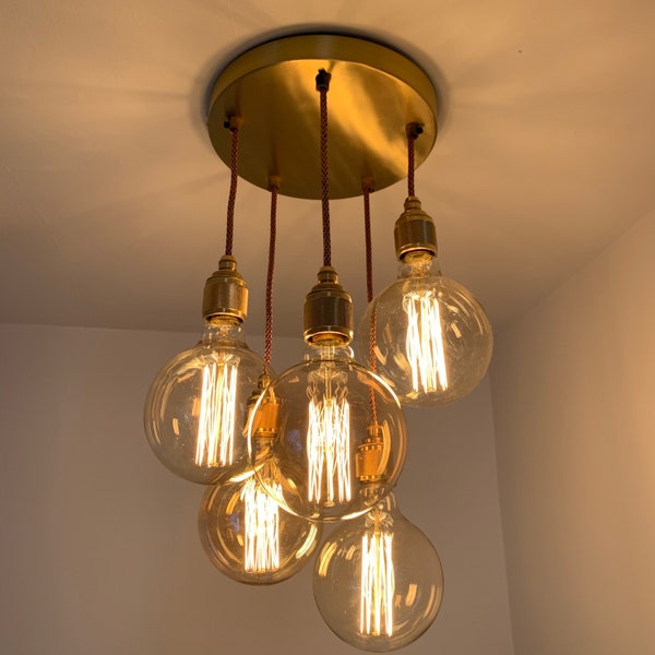 Edison Ceiling Light - Etsy