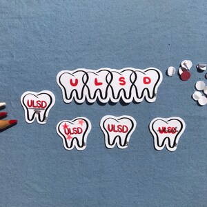 ULSD Sticker Set University of Louisville School of Dentistry Stickers ...