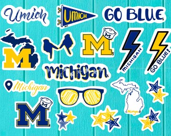 Michigan Go Blue - Etsy