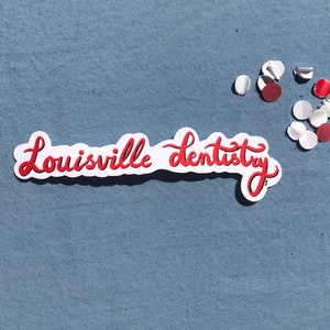 ULSD Sticker Set University of Louisville School of Dentistry Stickers ...