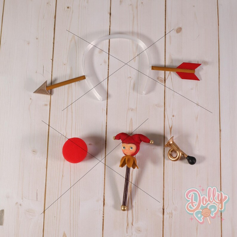 1:6 Doll Circus Prop Kit - Clown Horn Prop - Do It Yourself - Etsy