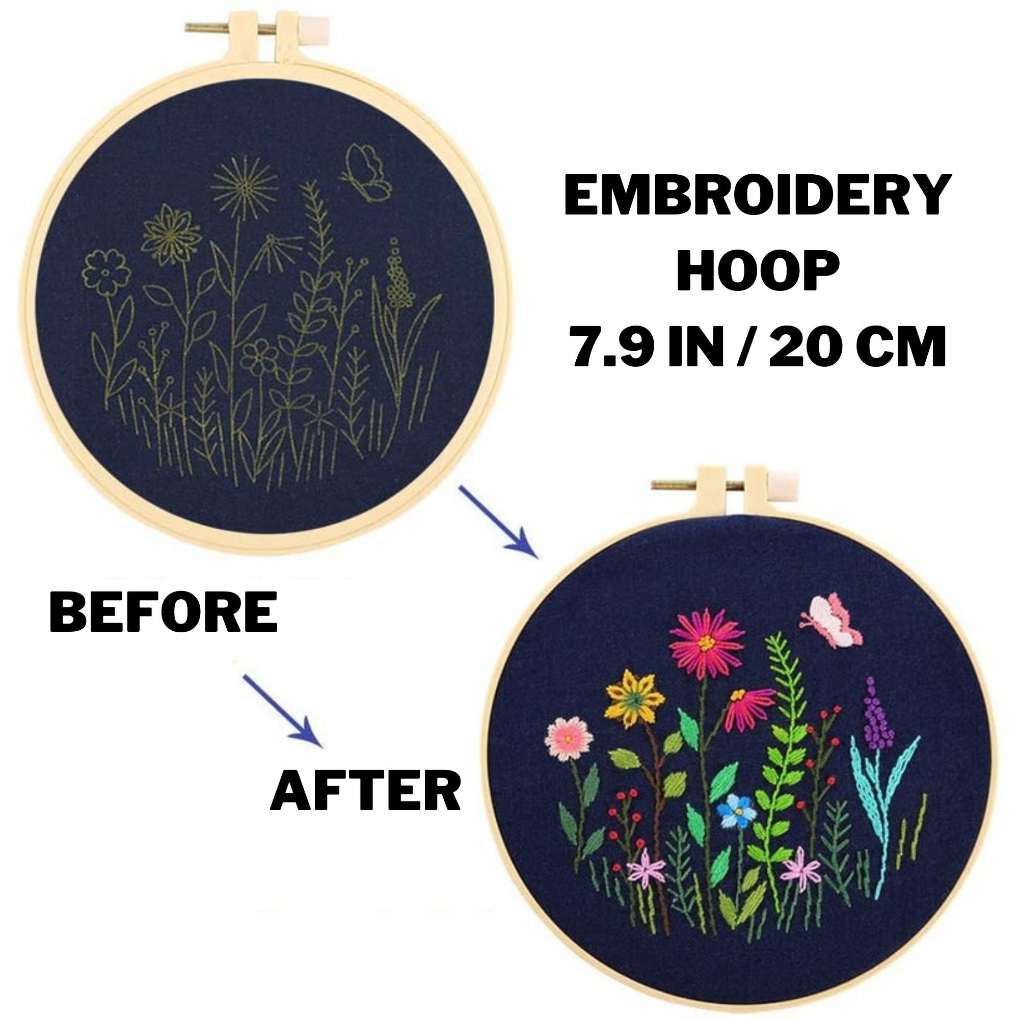 Choose Your Own Embroidery Pack Beginner Embroidery Kit | Etsy