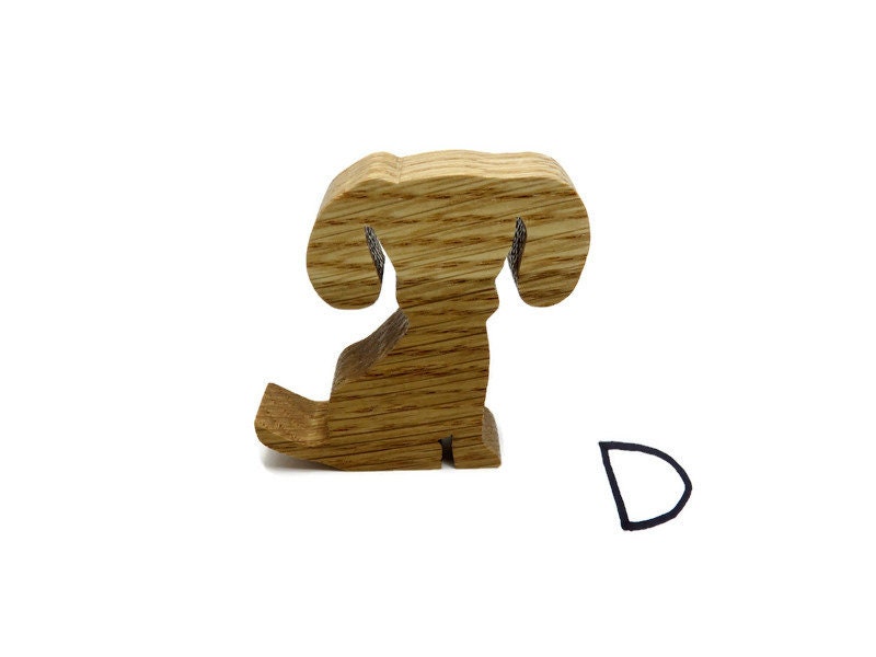 Wooden Dog Figurine, Handcrafted Dog Decor, Small for Desk or Shelf - Etsy