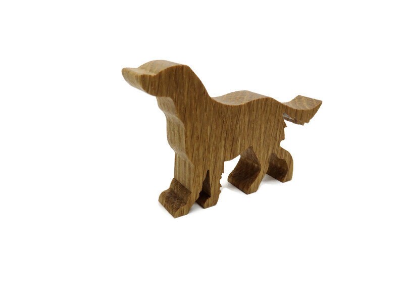 Wooden Dog Figurine, Handcrafted Dog Decor, Small for Desk or Shelf - Etsy