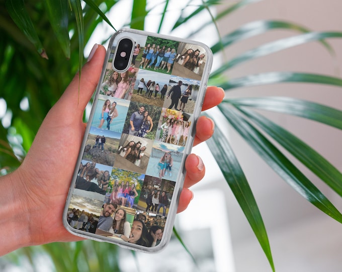 Aesthetic Photo Collage Phone Case - Custom Phone Case - Photo Collage ...