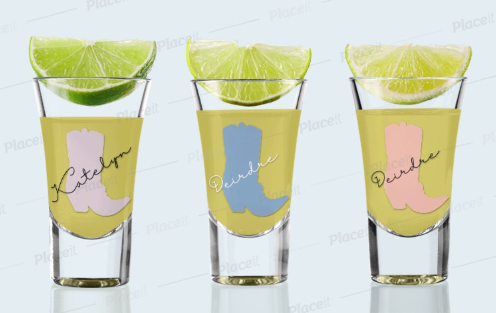 Cowboy Boot Shot Glass Personalized Country Themed | Etsy