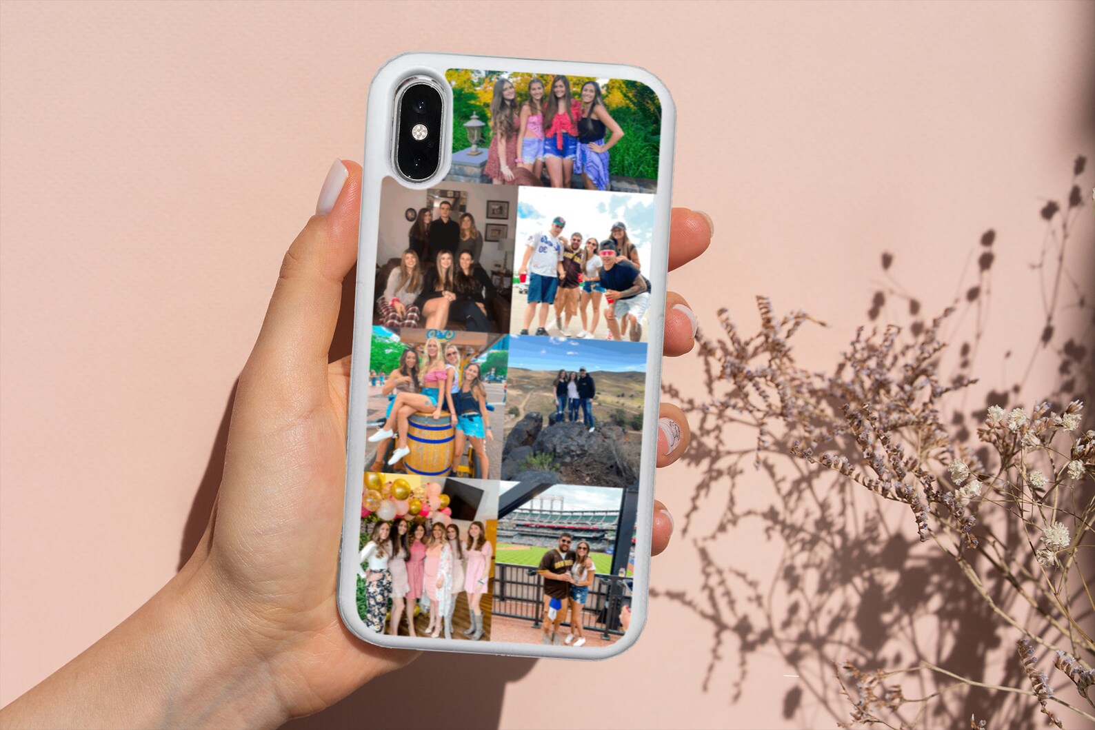 Aesthetic Photo Collage Phone Case Custom Phone Case Photo - Etsy