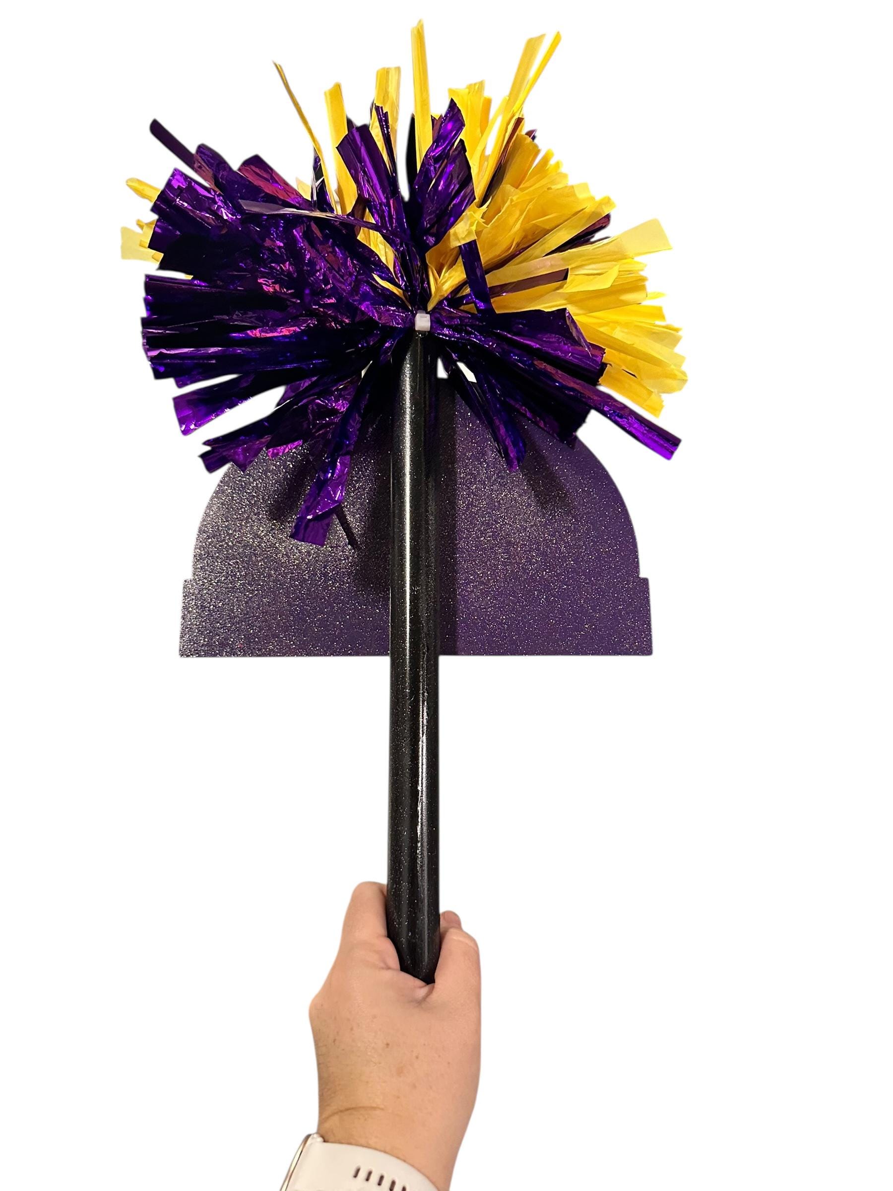 Softball Pom Pom Stick - Cheer Stick -softball Game Day Signs - Sport ...
