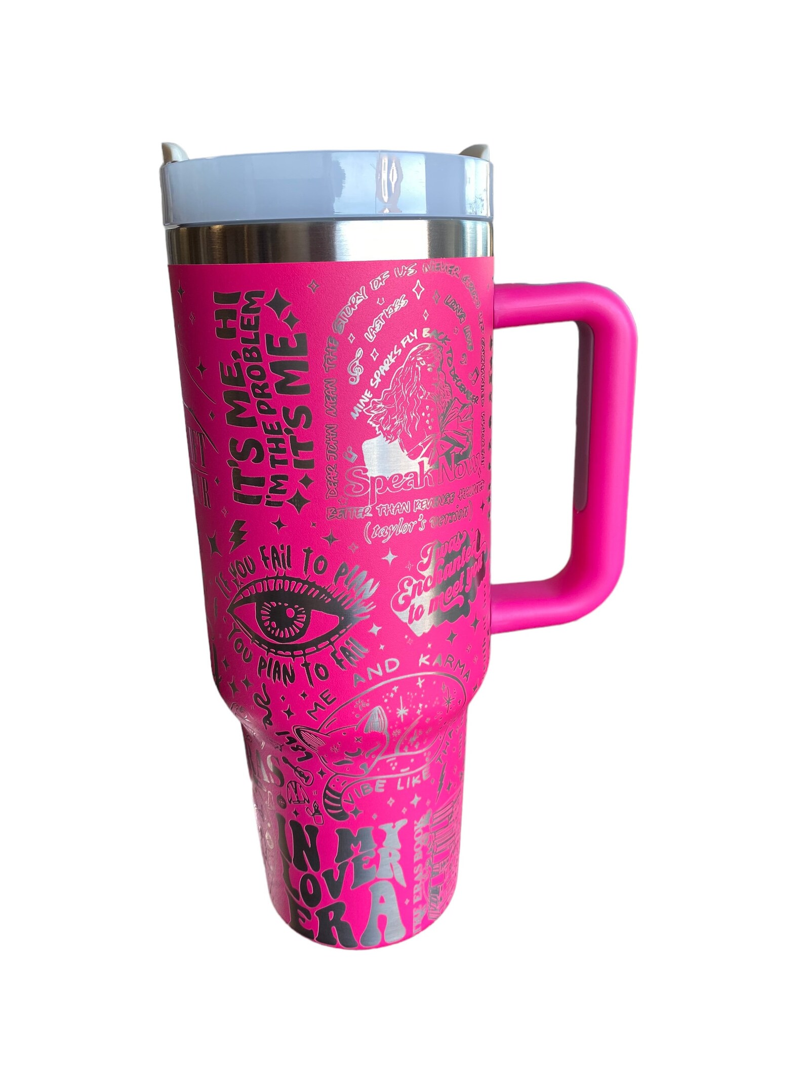 Books and Coffee Engraved Cup - I'm All Booked Custom Engraved Cup ...