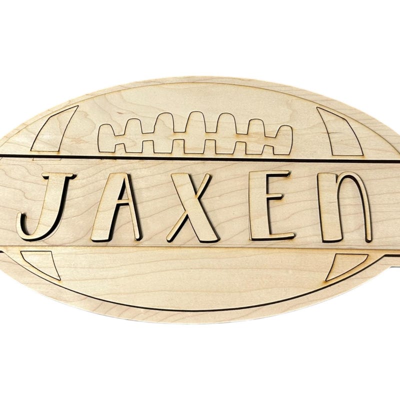 Football Mom Wooden Sign - Etsy