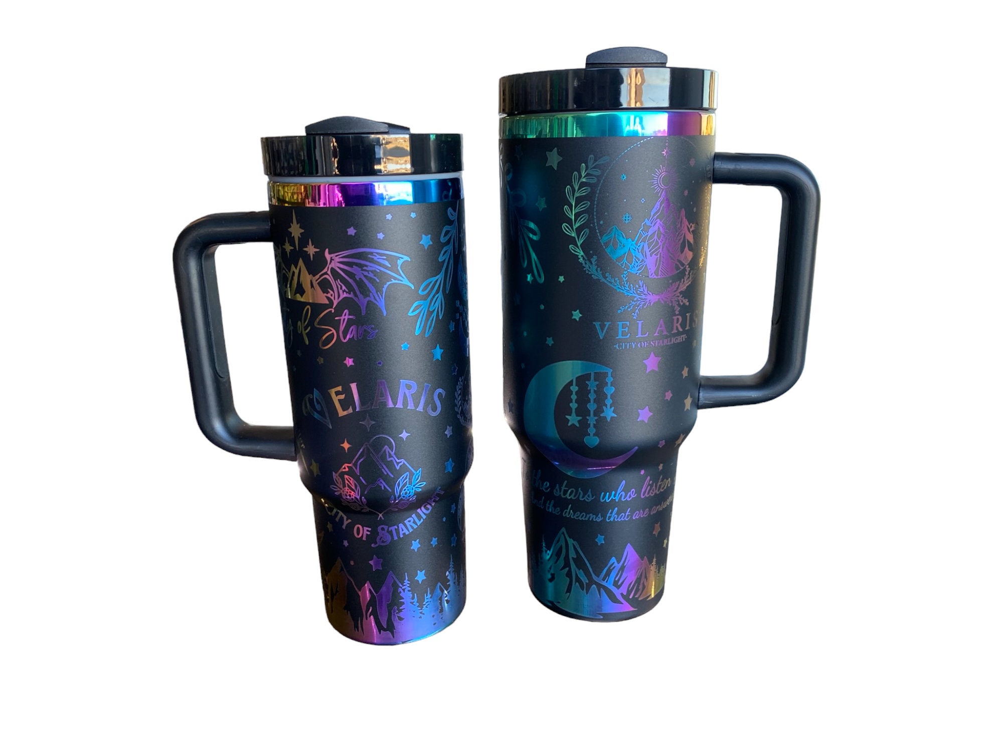Custom Rainbow Tumbler - Personalized Chroma Tumber -20, 30 & 40oz ...