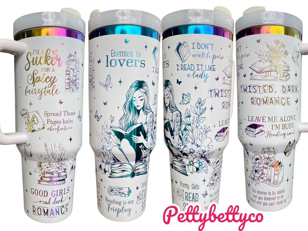 Spicy Fairy Tale Tumbler - Dark Romance Reader Tumbler - Engraved Cup ...