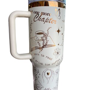 Books and Coffee Engraved Cup - I'm All Booked Custom Engraved Cup ...