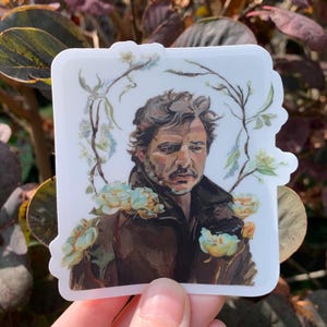 Flower Joel -- Clear Stickers - Etsy
