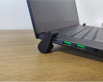 Eye level laptop stand 3D printed personalizable Electronics ...