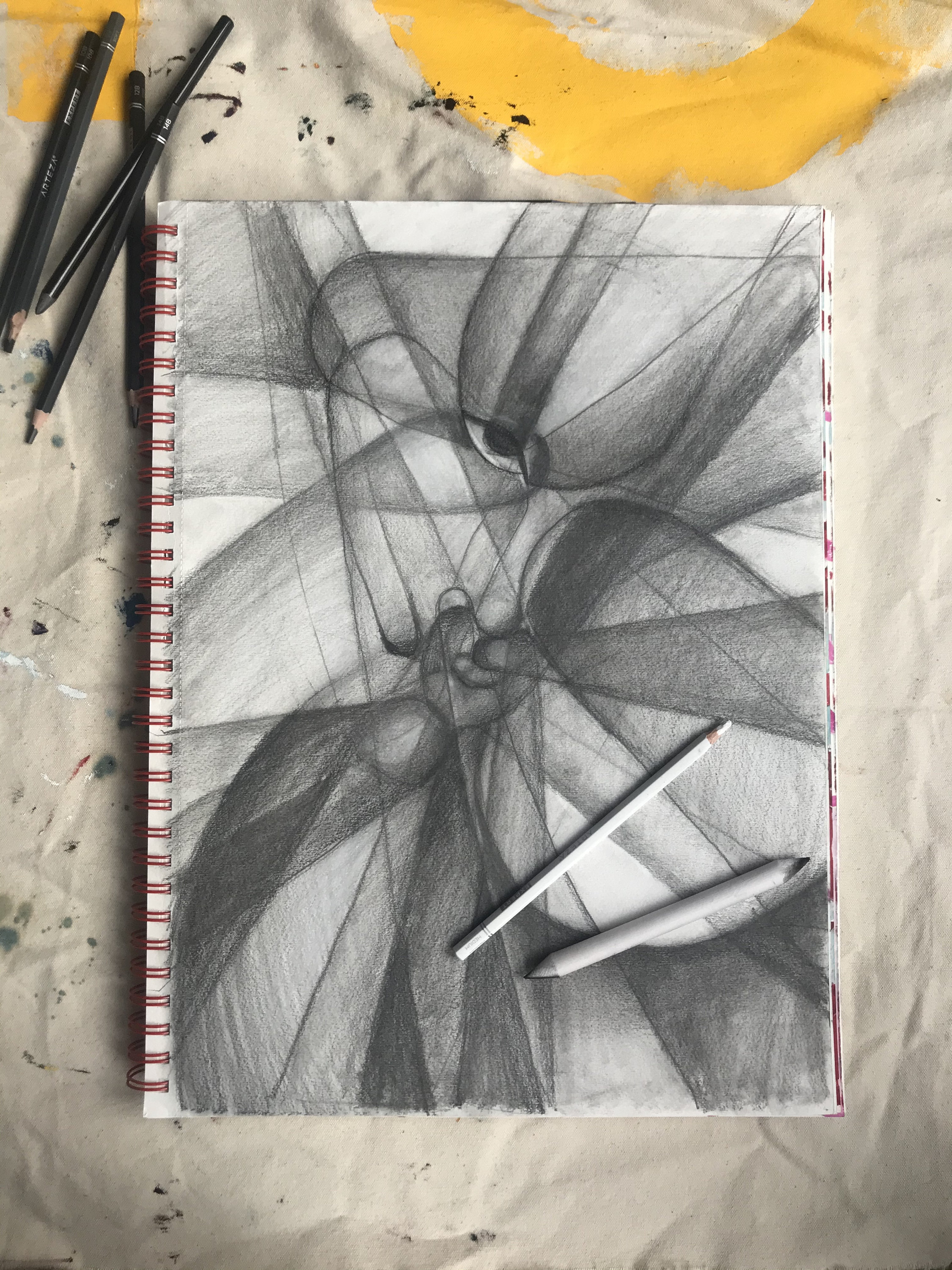 Shattered Drawing Art