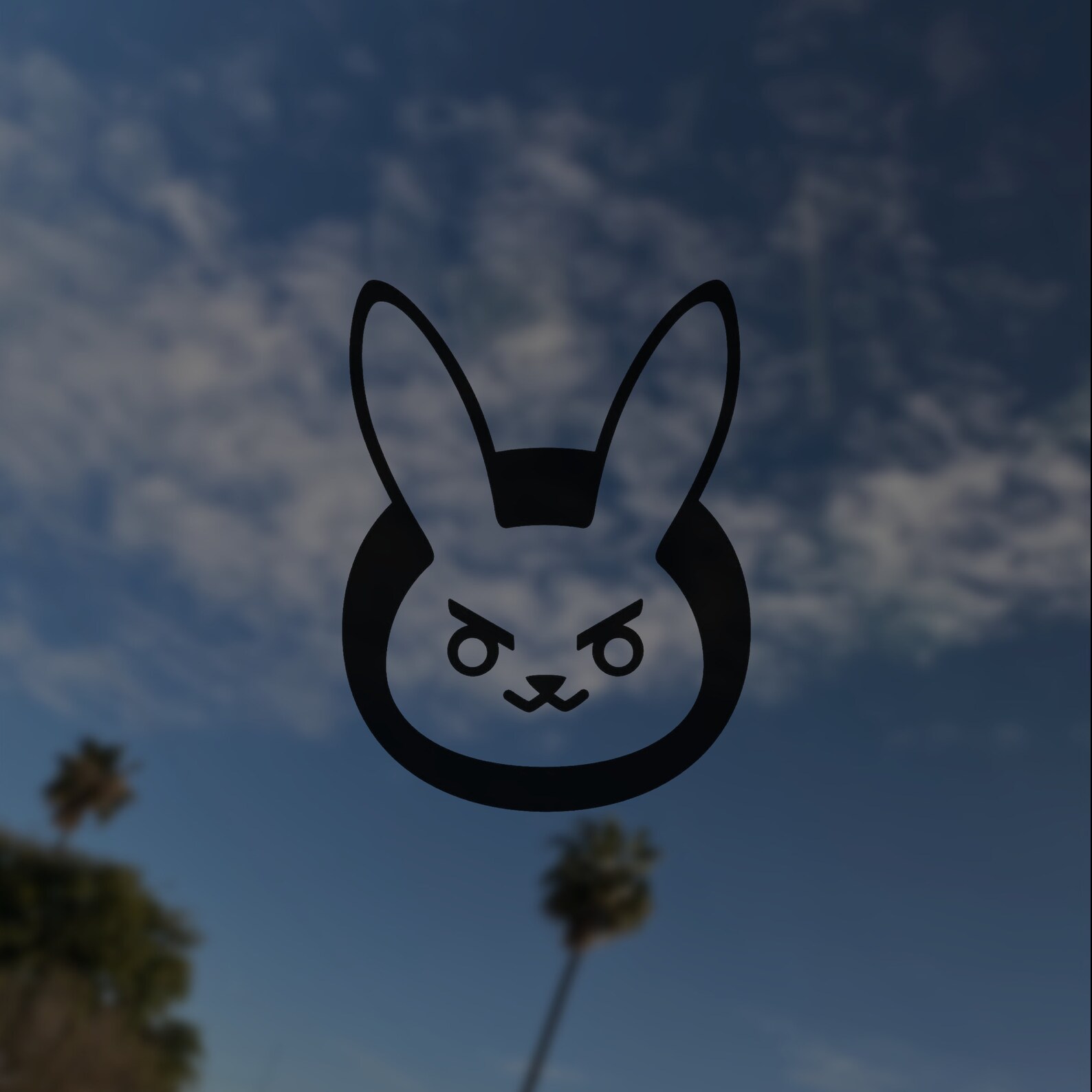 Dva Bunny Vinyl Decal Sticker - Etsy