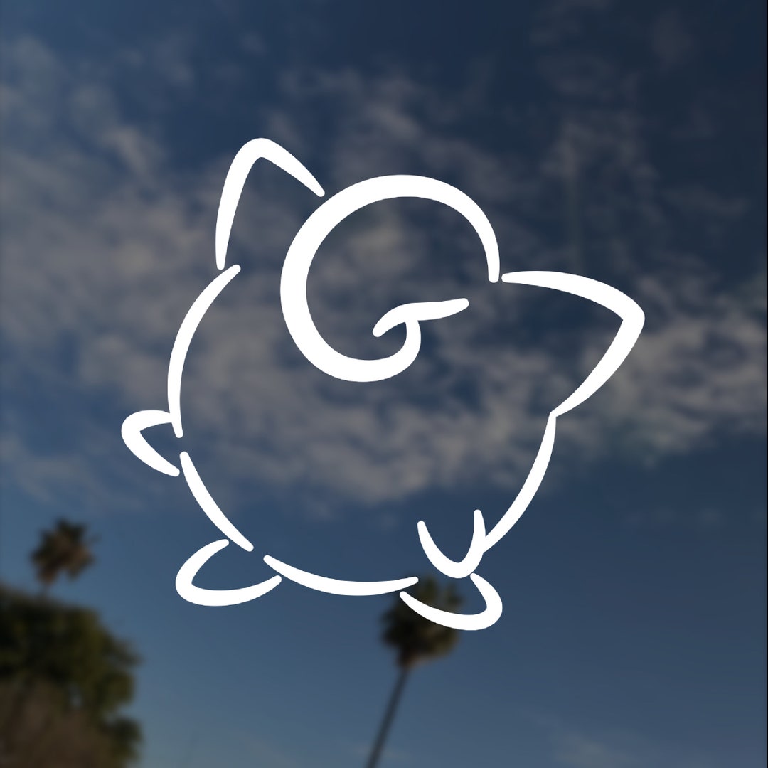 Jigglypuff Vinyl Decal Sticker - Etsy
