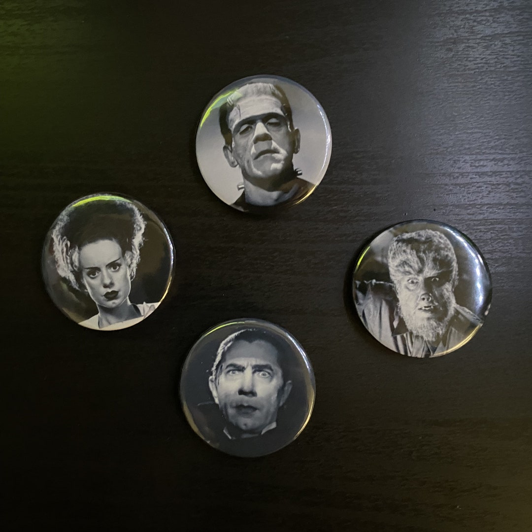 Horror Icons Button Bundle - Etsy