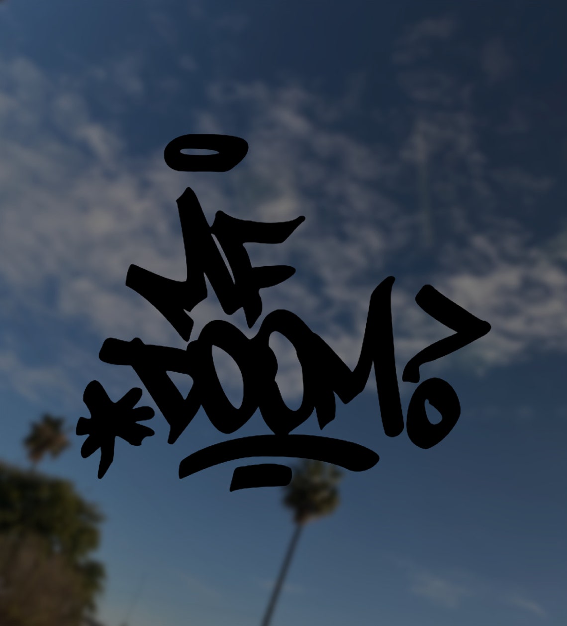 MF Doom Vinyl Decal Sticker | Etsy