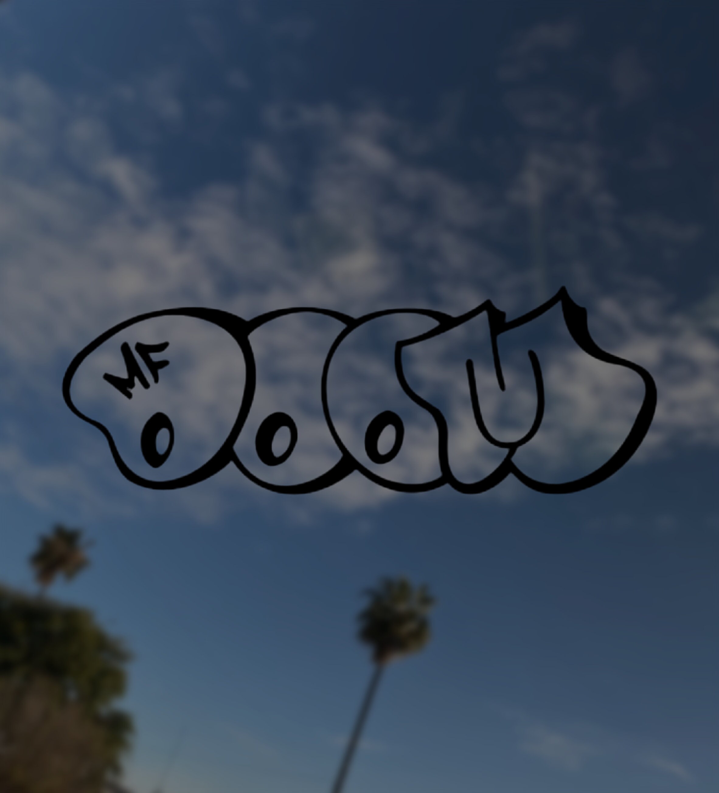 MF Doom Vinyl Decal Sticker | Etsy