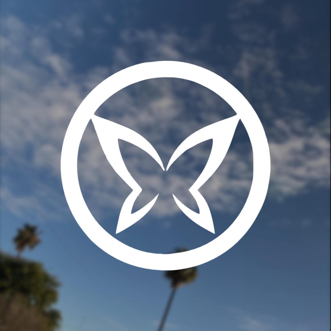 Psylocke Emblem Vinyl Decal Sticker - Etsy