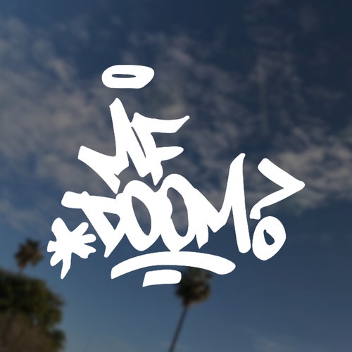 MF Doom Vinyl Decal Sticker - Etsy