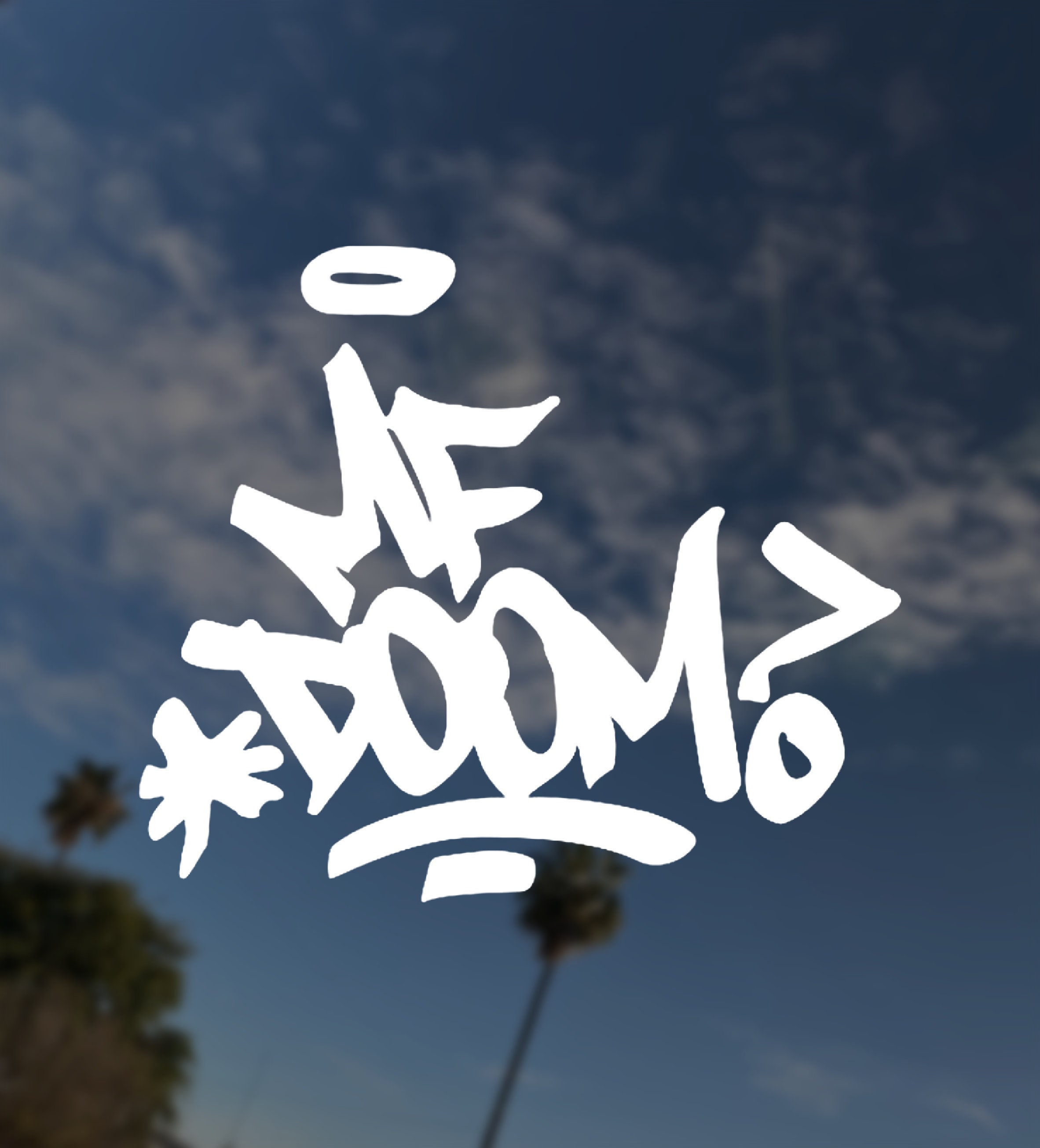 MF Doom Vinyl Decal Sticker | Etsy