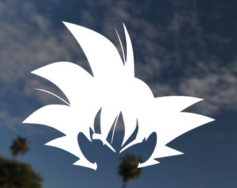 Goku Vinyl Decal Sticker - Etsy