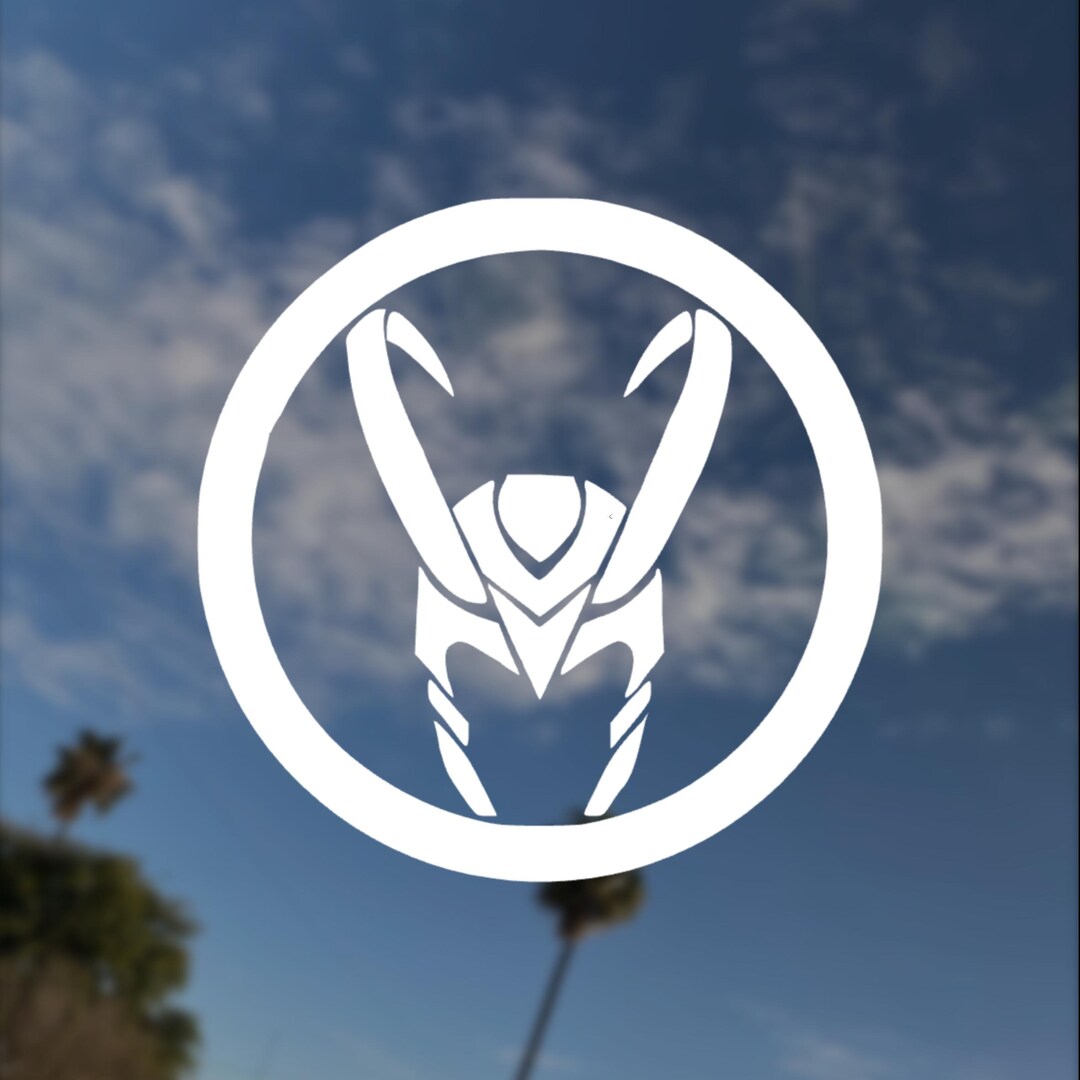 Loki Emblem Vinyl Decal Sticker - Etsy