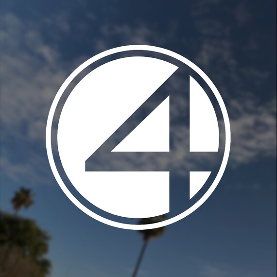 Fantastic 4 Vinyl Decal Sticker - Etsy