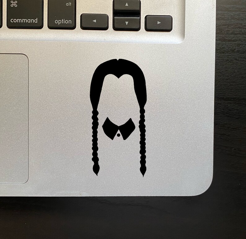 Wednesday Addams Vinyl Decal Sticker - Etsy