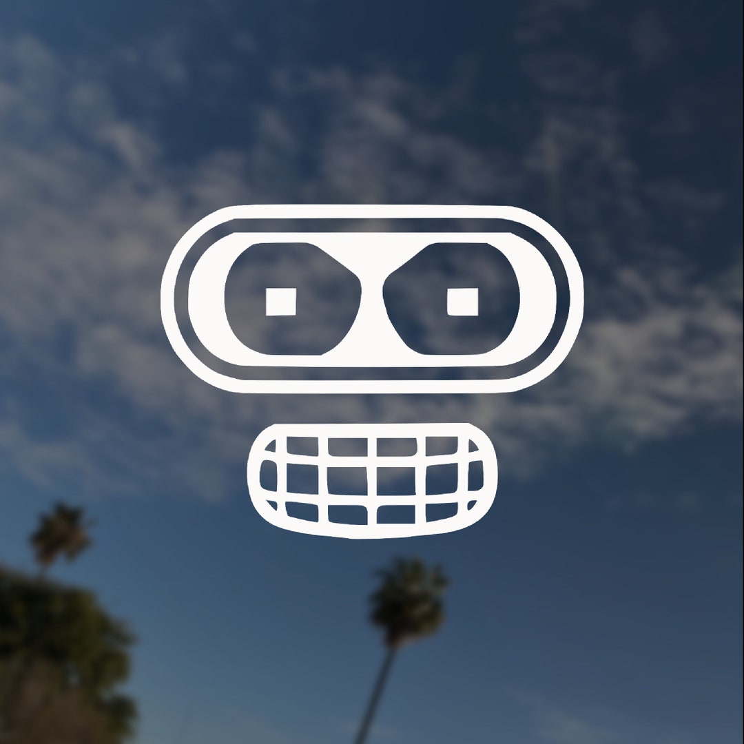 Bender Vinyl Decal Sticker - Etsy