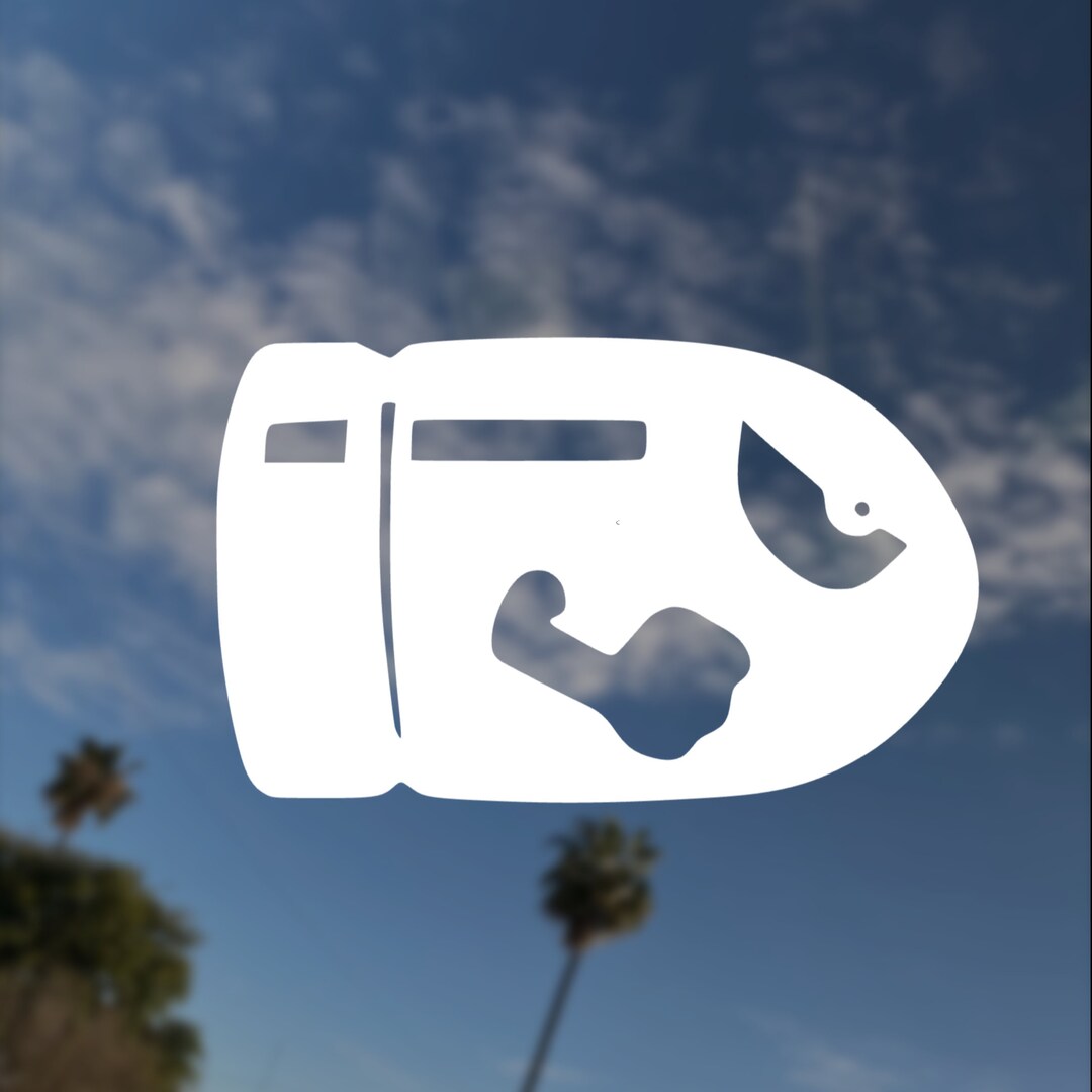 Bullet Bill Vinyl Decal Sticker - Etsy