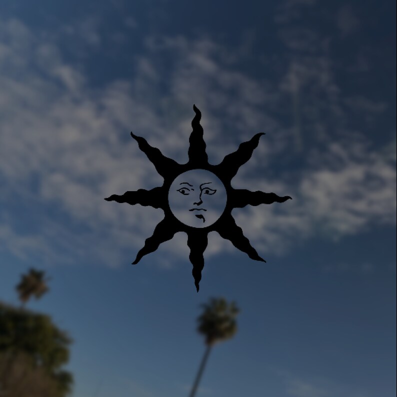 Dark Souls warriors of Sunlight Covenant Decal - Etsy