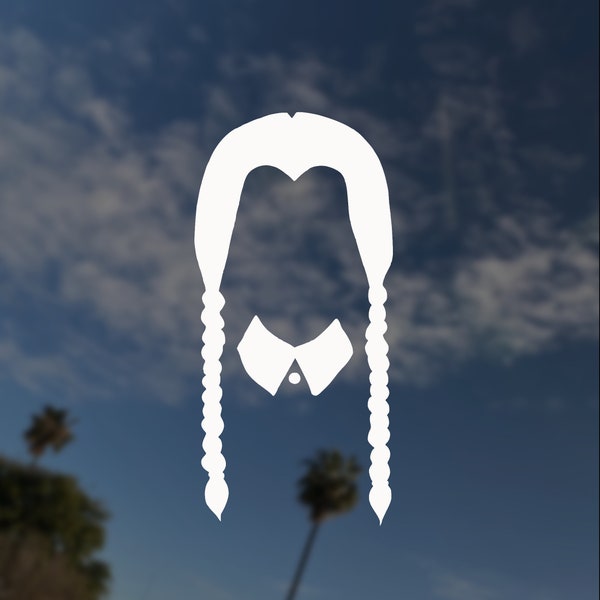 Wednesday Addams Decal - Etsy