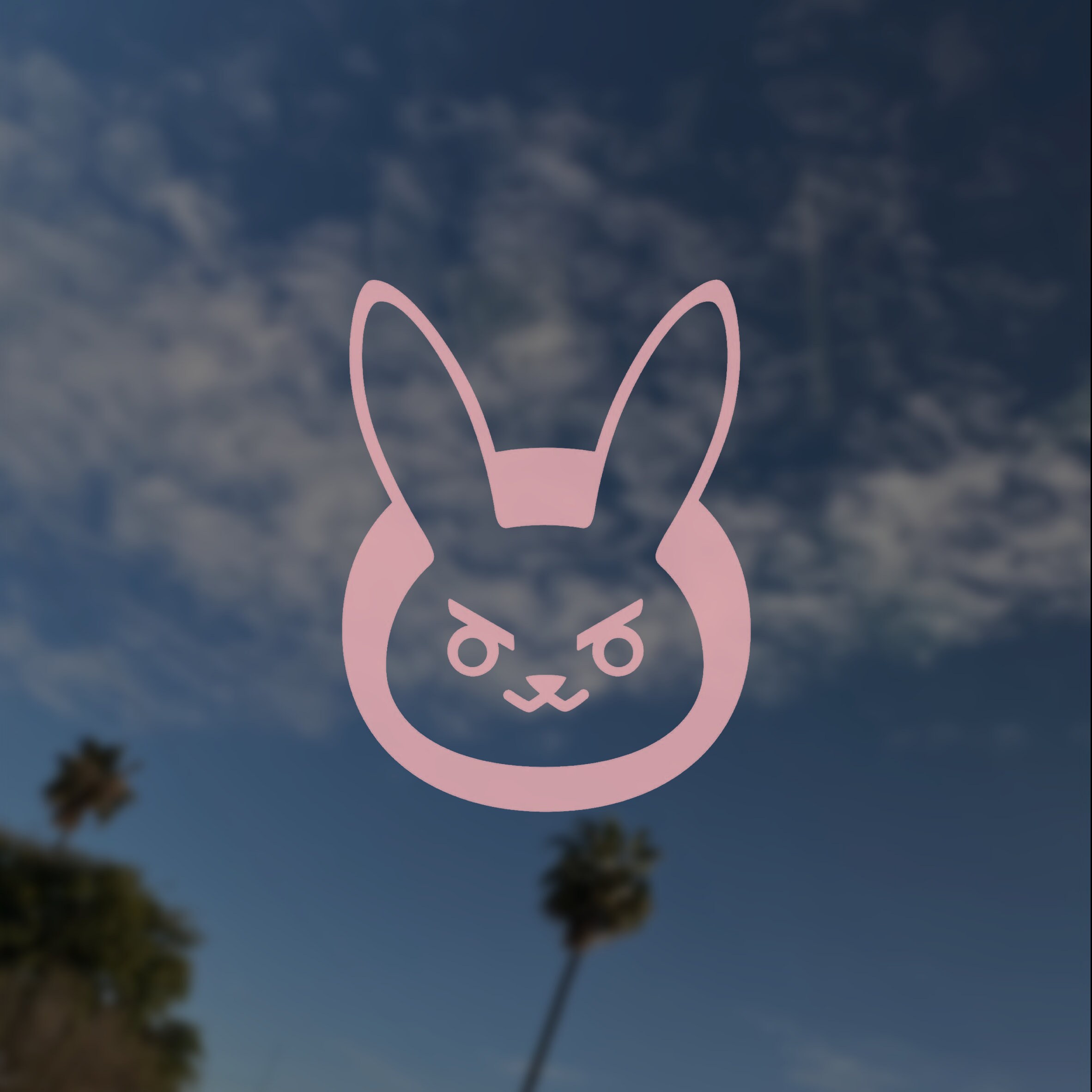 Dva Bunny Vinyl Decal Sticker - Etsy