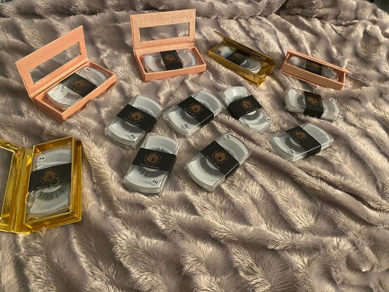Number 2 3d Lashes - Etsy