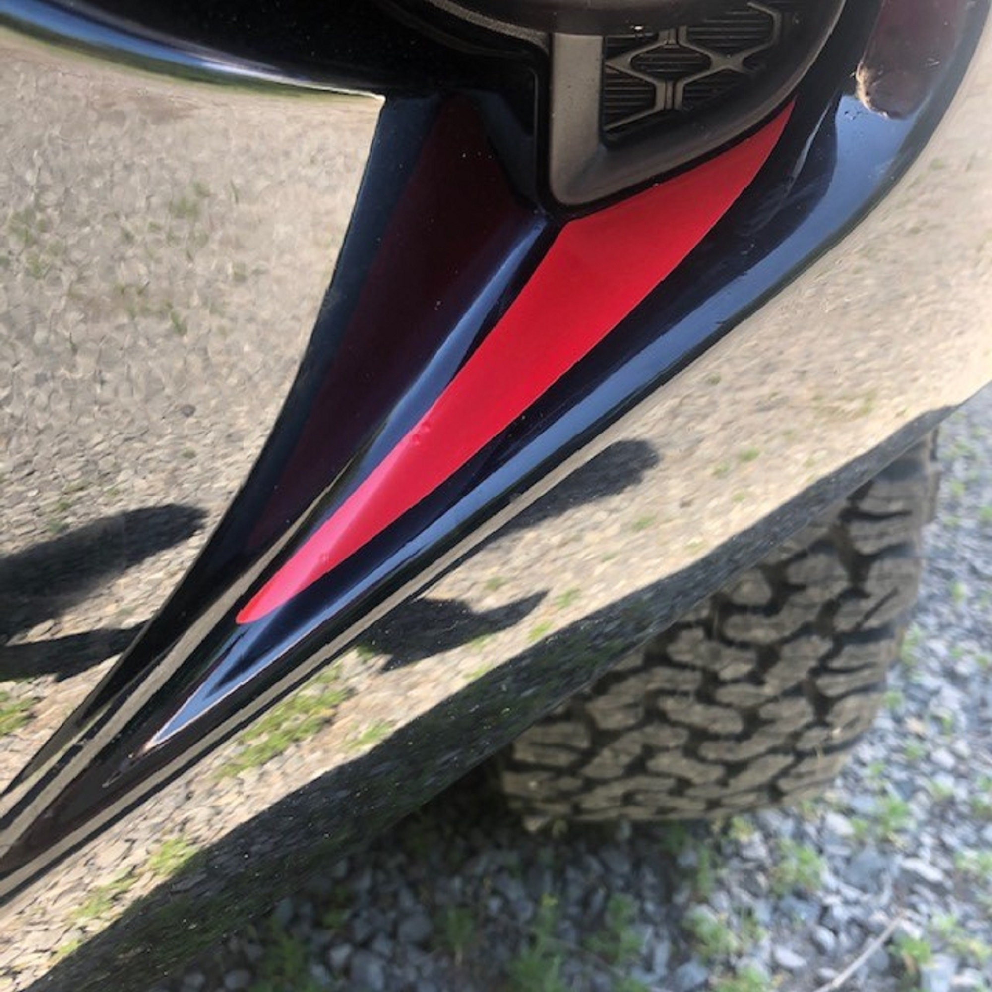 4runner Front Bumper Fang Decals RED 5th Gen Toyota - Etsy