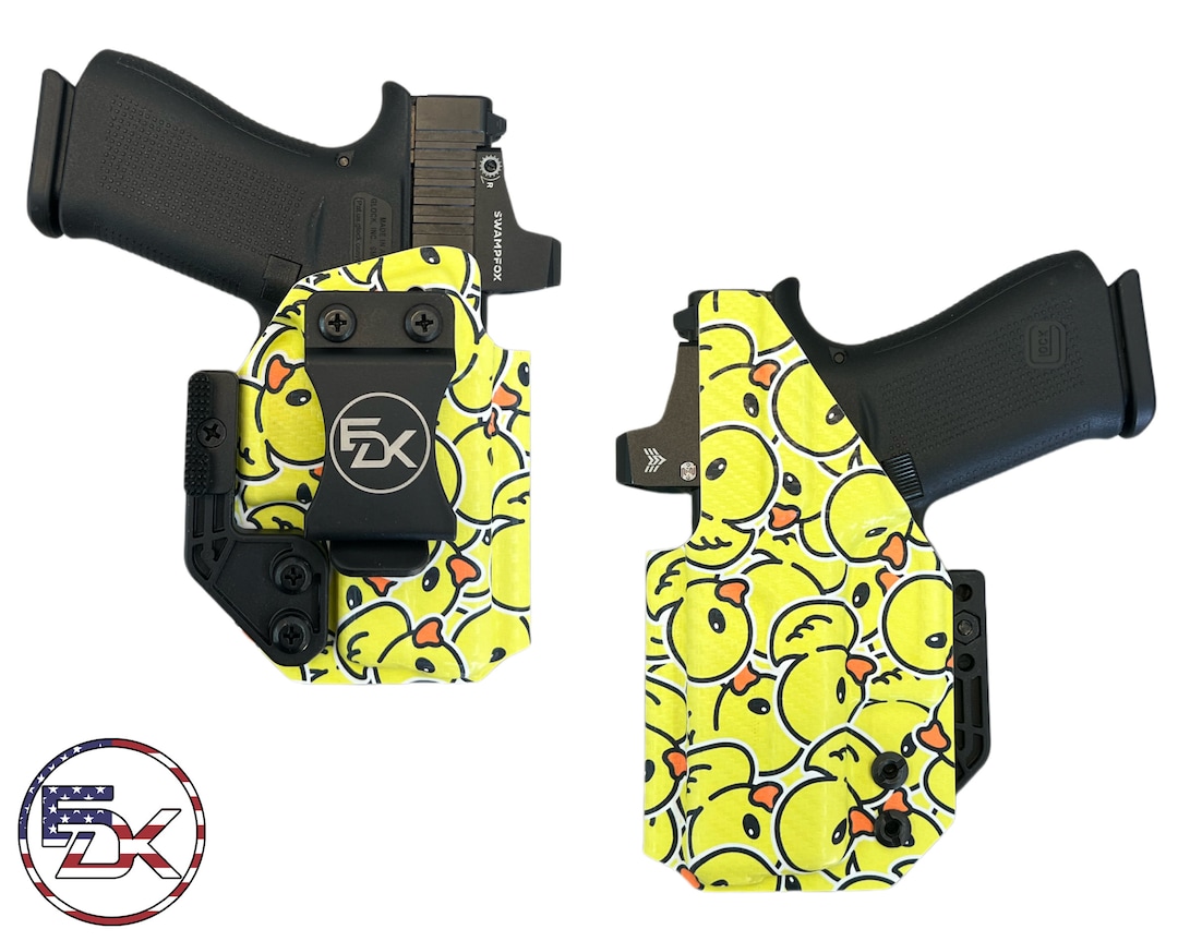 Carbon Fiber Rubber Ducky - Inside the Waistband (IWB) Holster - Canik ...