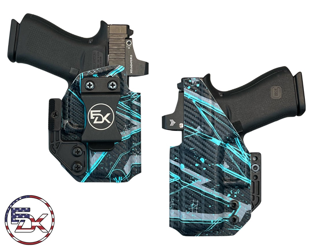 Carbon Fiber Geometric Pattern - Iinside the Waistband (IWB) Holster ...